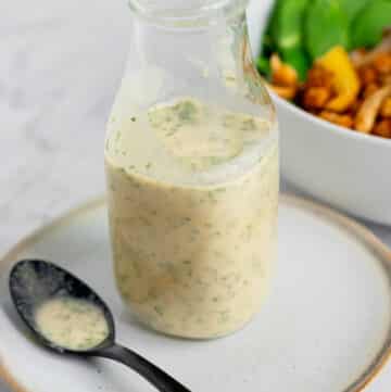 Vegan Lemon Miso Tahini Dressing - Vegan and Oil-free Recipes - ZardyPlants