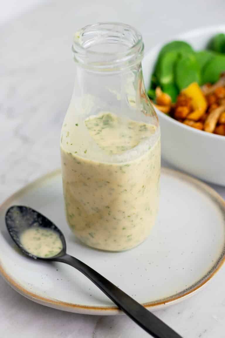 Vegan Lemon Miso Tahini Dressing - Vegan and Oil-free Recipes - ZardyPlants