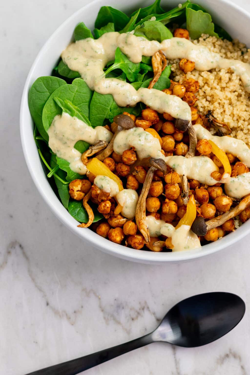 Vegan Lemon Miso Tahini Dressing - Vegan and Oil-free Recipes - ZardyPlants