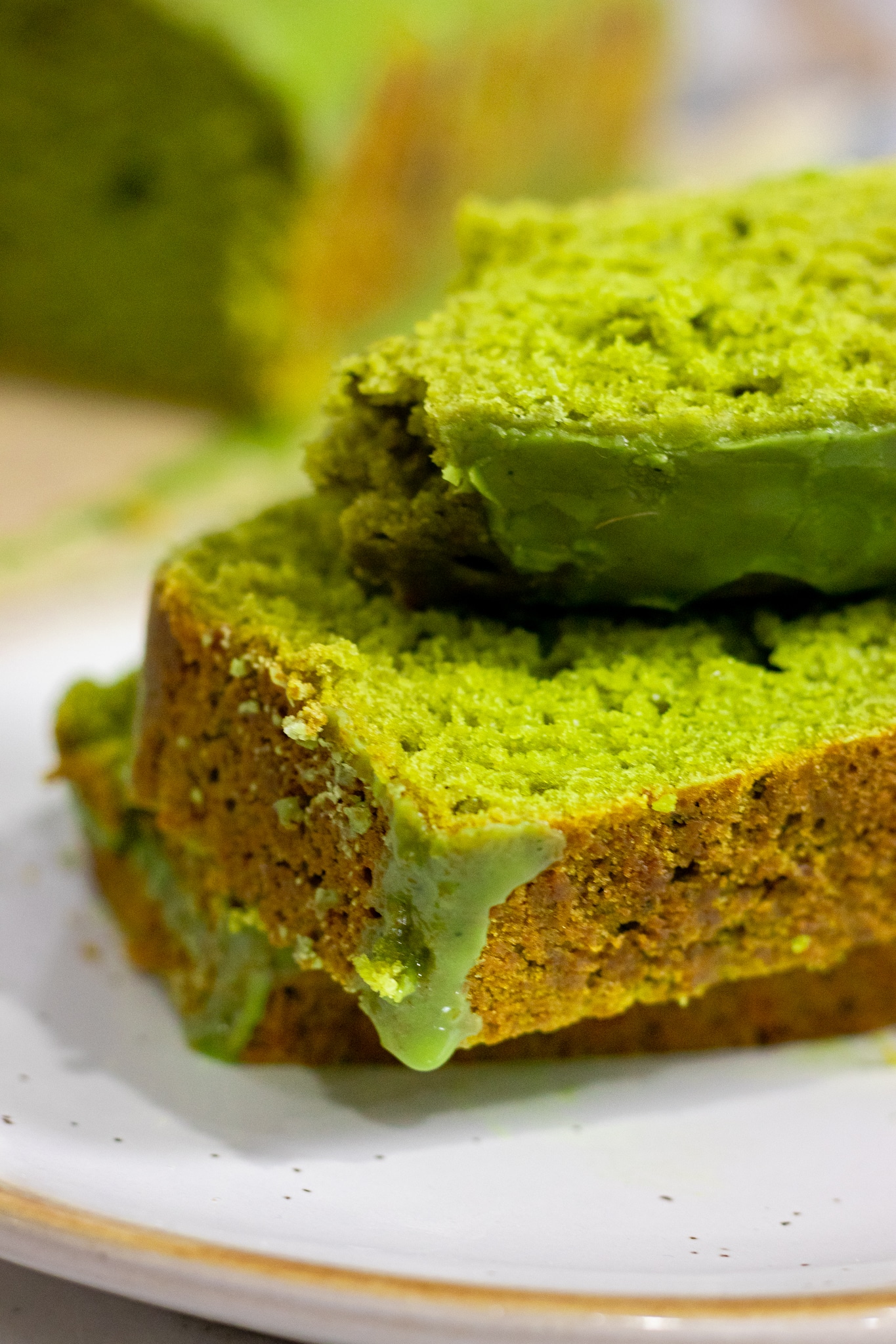 Vegan Matcha Pound Cake - ZardyPlants