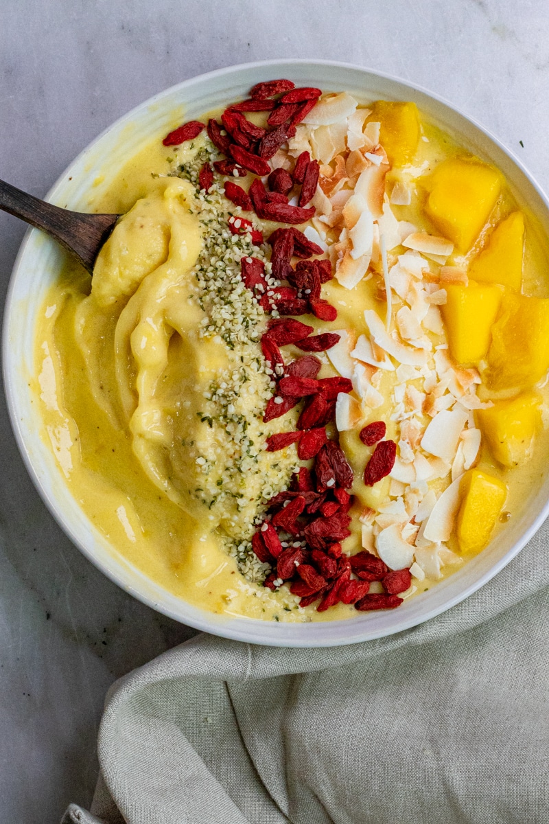 Mango Nice Cream - Vegan and Oil-free Recipes - ZardyPlants