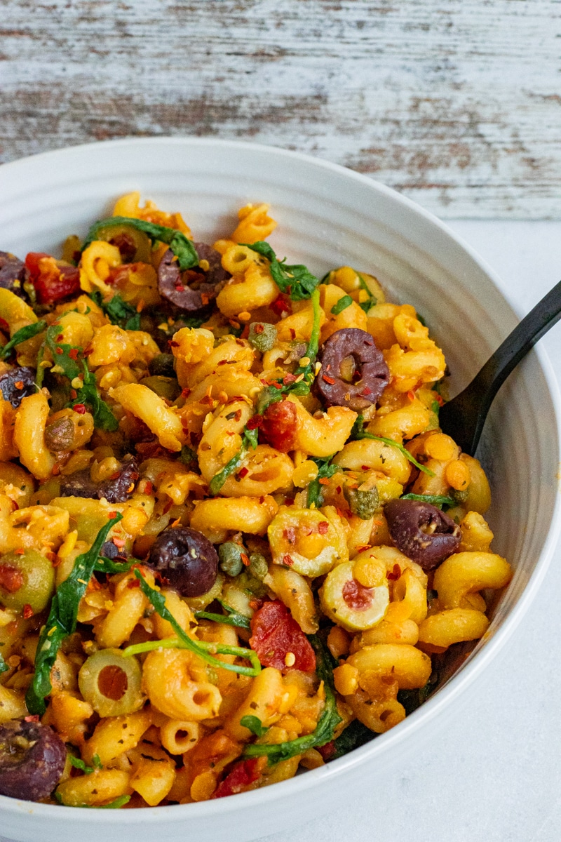 Vegan Puttanesca Pasta - Vegan and Oil-free Recipes - ZardyPlants