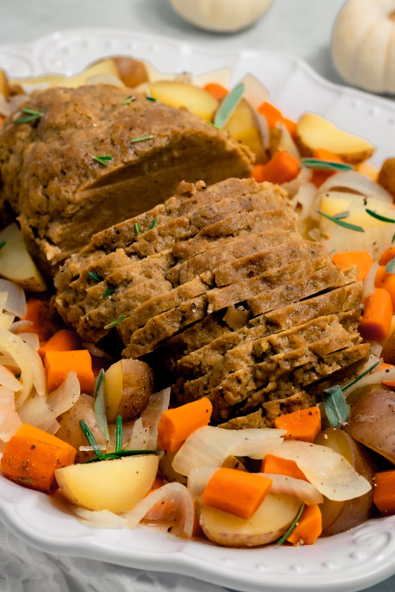 Seitan Turkey - Vegan and Oil-free Recipes - ZardyPlants