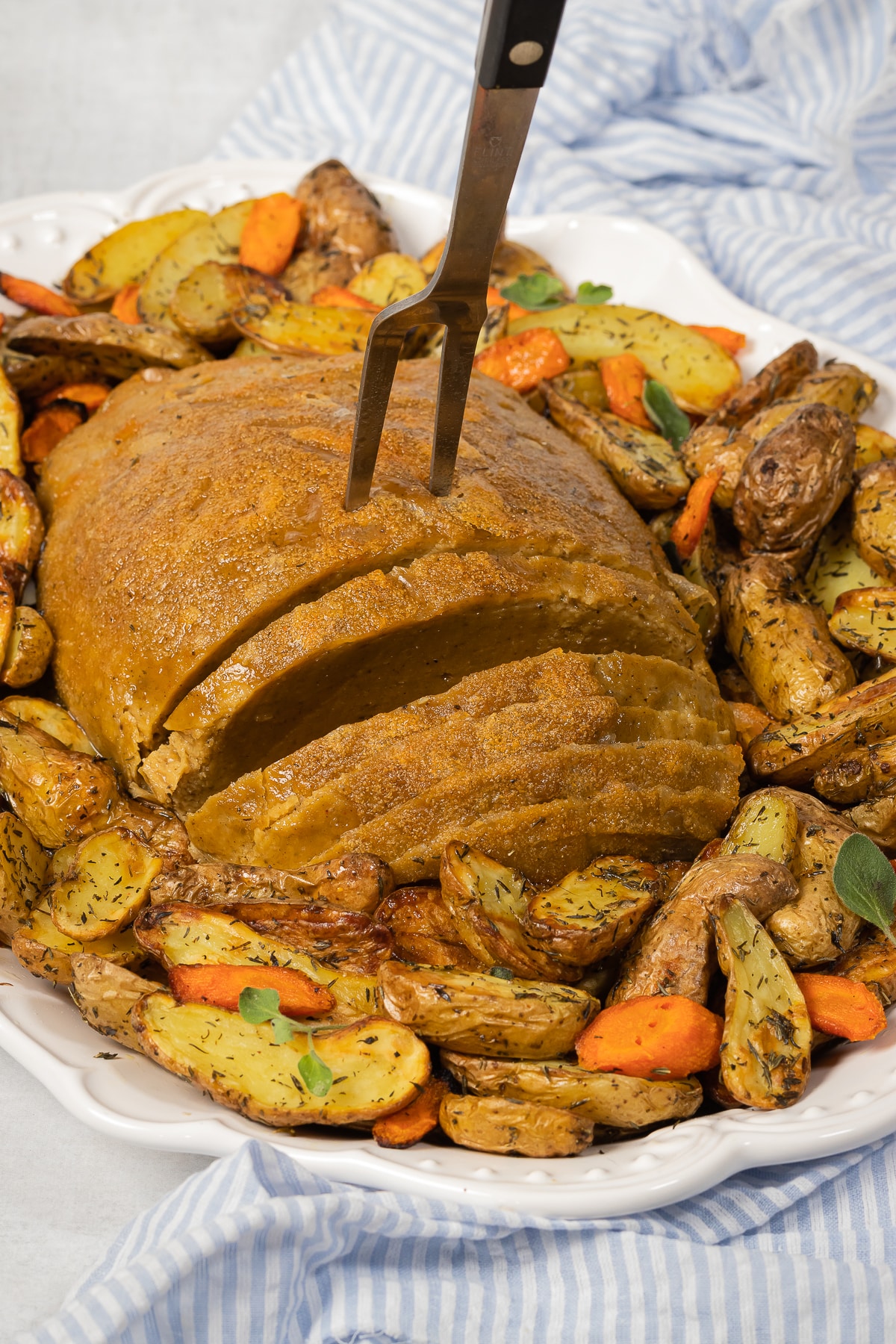 Seitan Turkey - Vegan and Oil-free Recipes - ZardyPlants