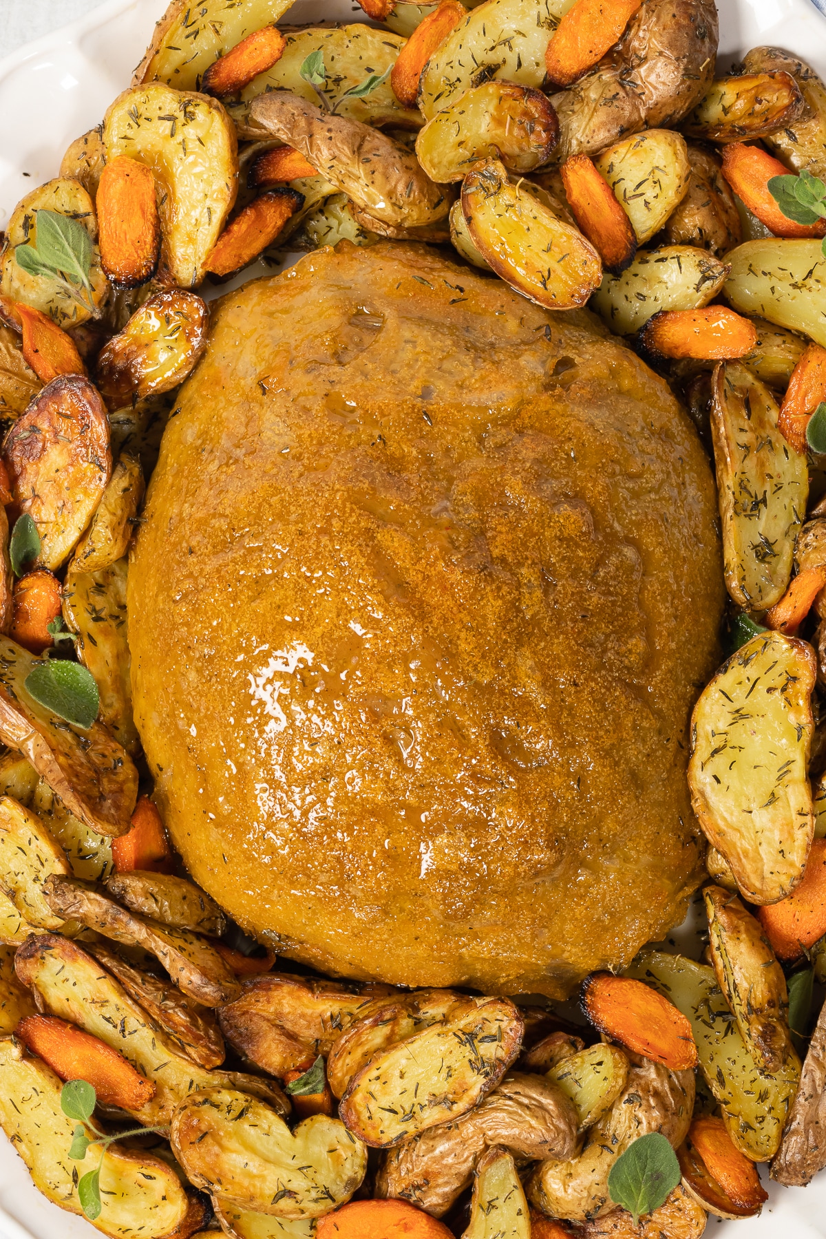 Seitan Turkey - Vegan and Oil-free Recipes - ZardyPlants