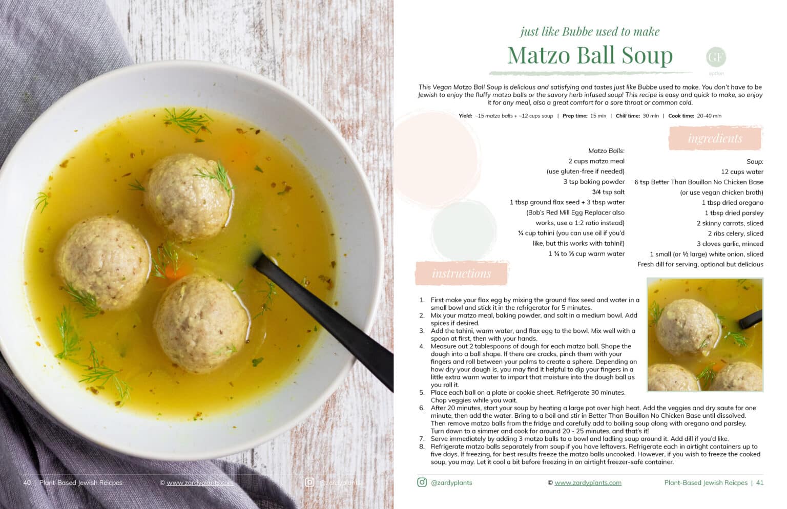 Plant-Based Jewish Recipes - Plant-based and Vegan - ZardyPlants