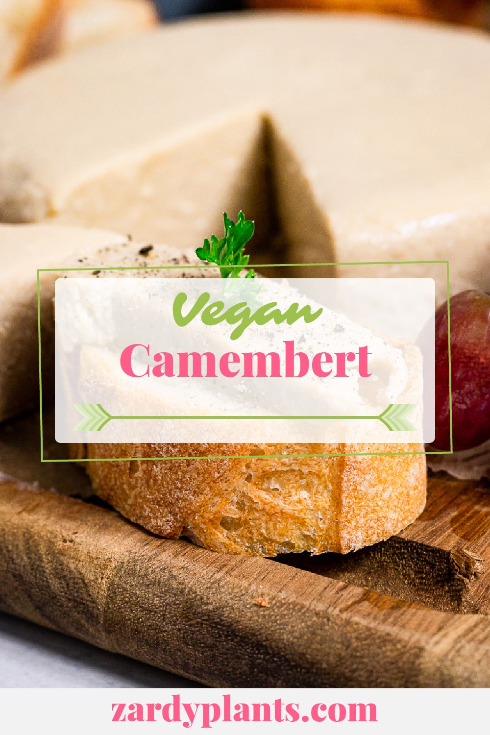 Vegan Camembert - Vegan and Oil-free Recipes - ZardyPlants