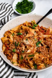 Easy Vegan Ragu - Vegan and Oil-free Recipes - ZardyPlants