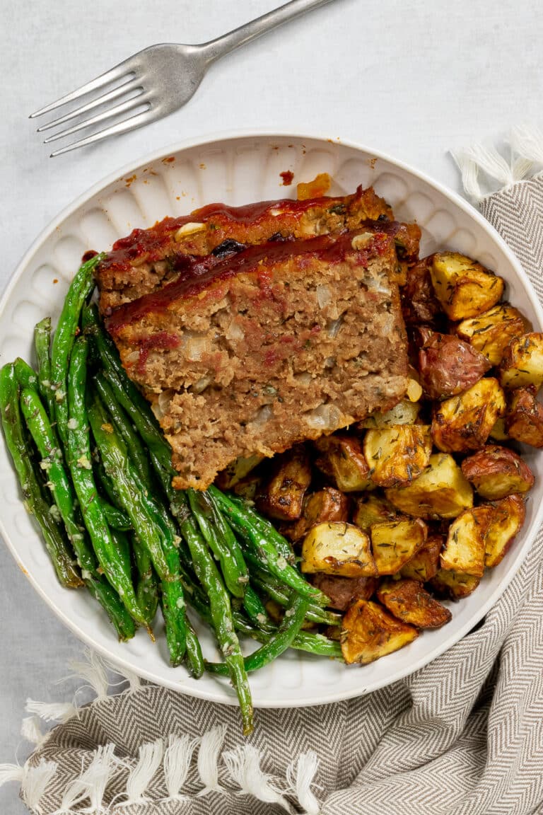 Beyond Meat Meatloaf - Vegan and Oil-free Recipes - ZardyPlants