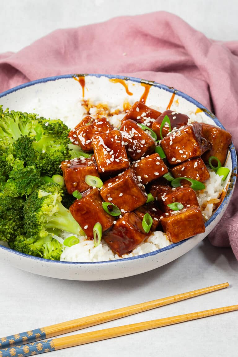 Sticky Tofu - Vegan and Oil-free Recipes - ZardyPlants