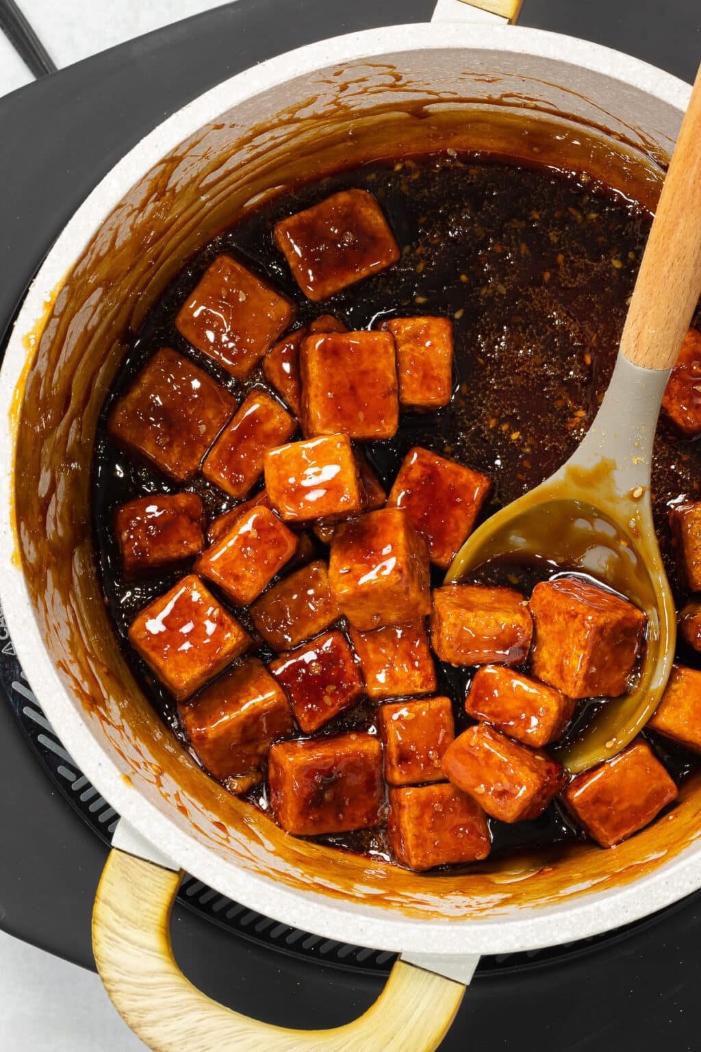 Sticky Tofu - Vegan and Oil-free Recipes - ZardyPlants