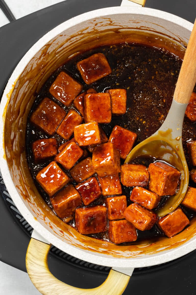 Sticky Tofu - Vegan and Oil-free Recipes - ZardyPlants