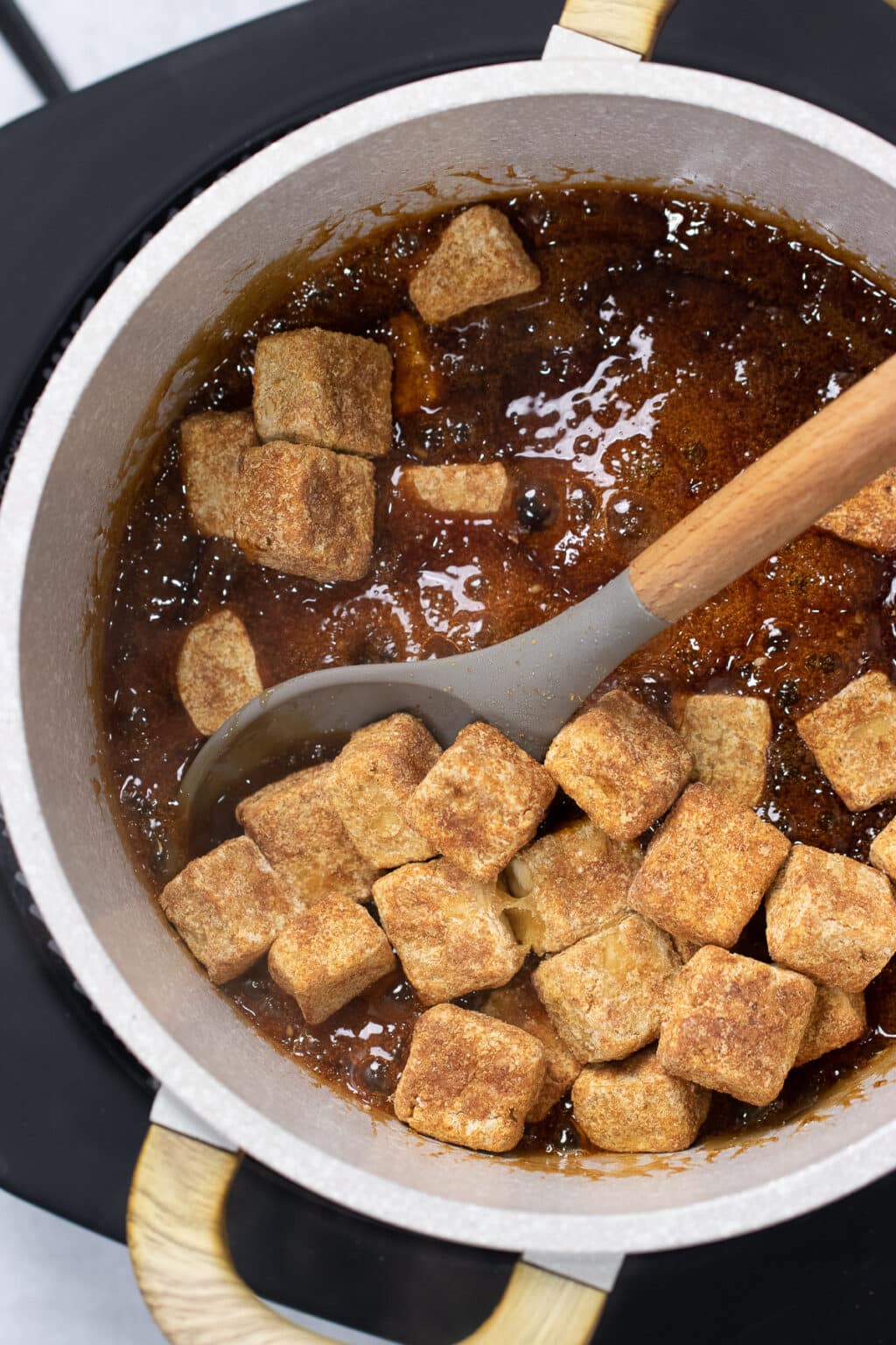 Sticky Tofu - Vegan and Oil-free Recipes - ZardyPlants