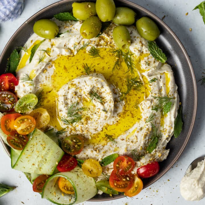 Vegan Labneh - Vegan and Oil-free Recipes - ZardyPlants