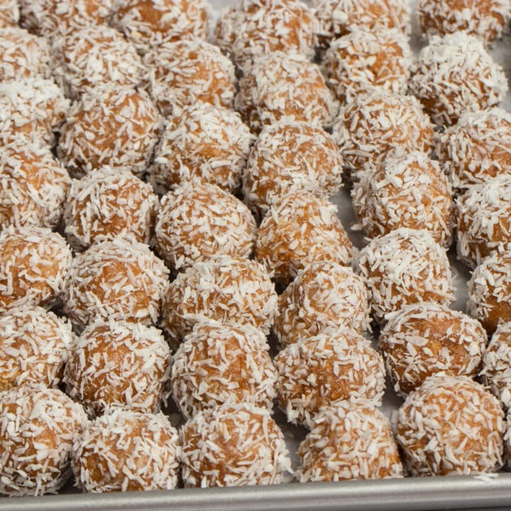 Vegan Coconut Balls (Bolitas de Coco) - ZardyPlants
