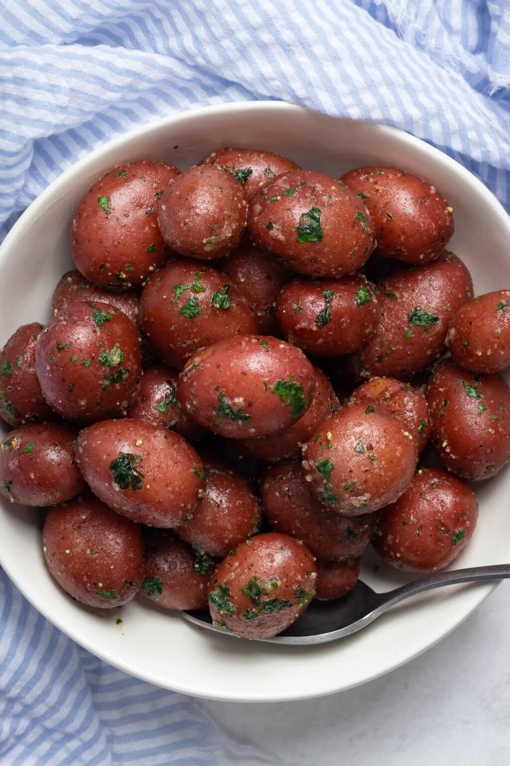 Boiled Baby Potatoes - Vegan and Oil-free Recipes - ZardyPlants