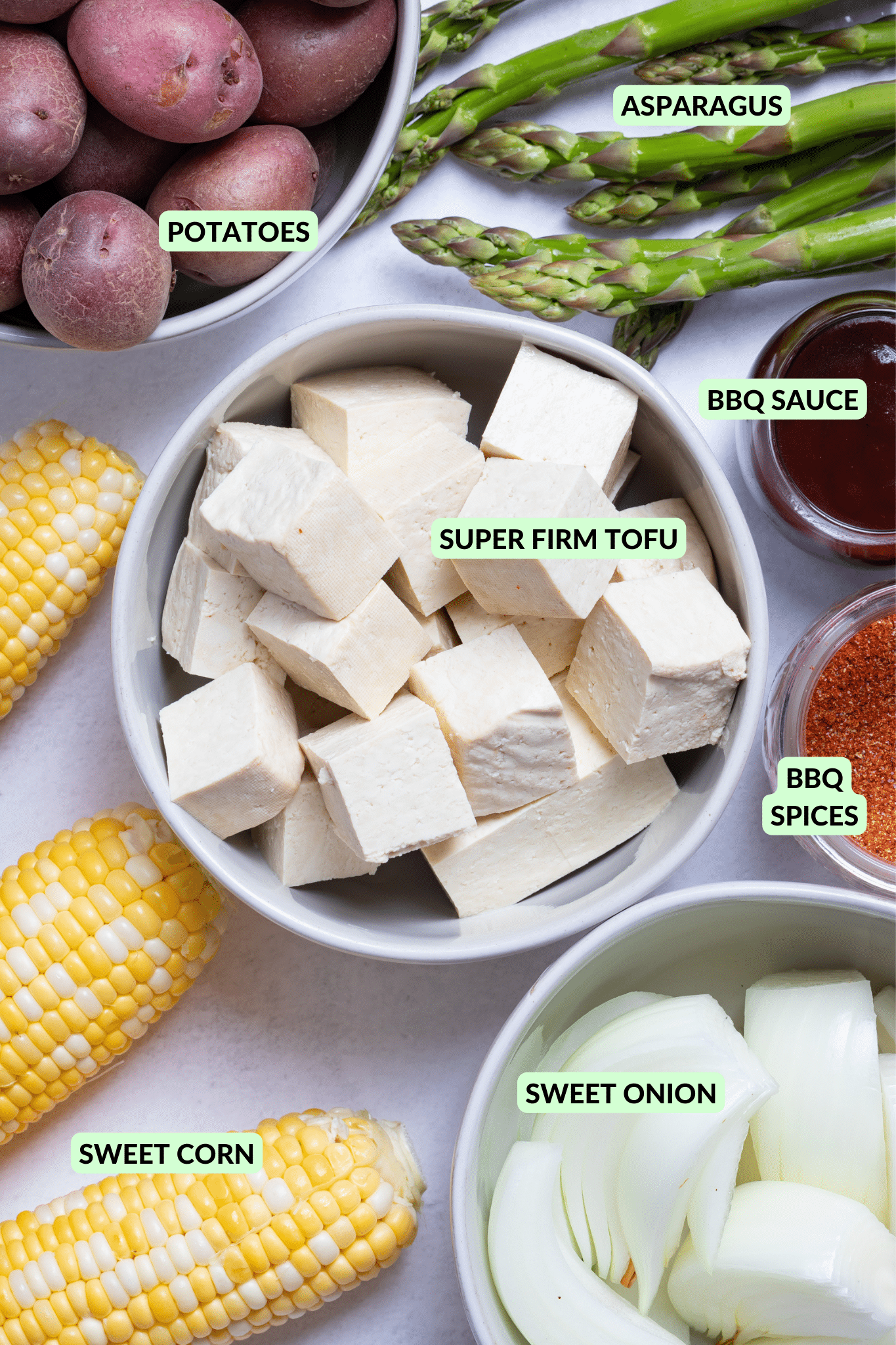 Sheet Pan BBQ Tofu Meal - ZardyPlants