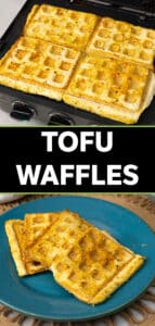 Super Easy Tofu Waffles - ZardyPlants