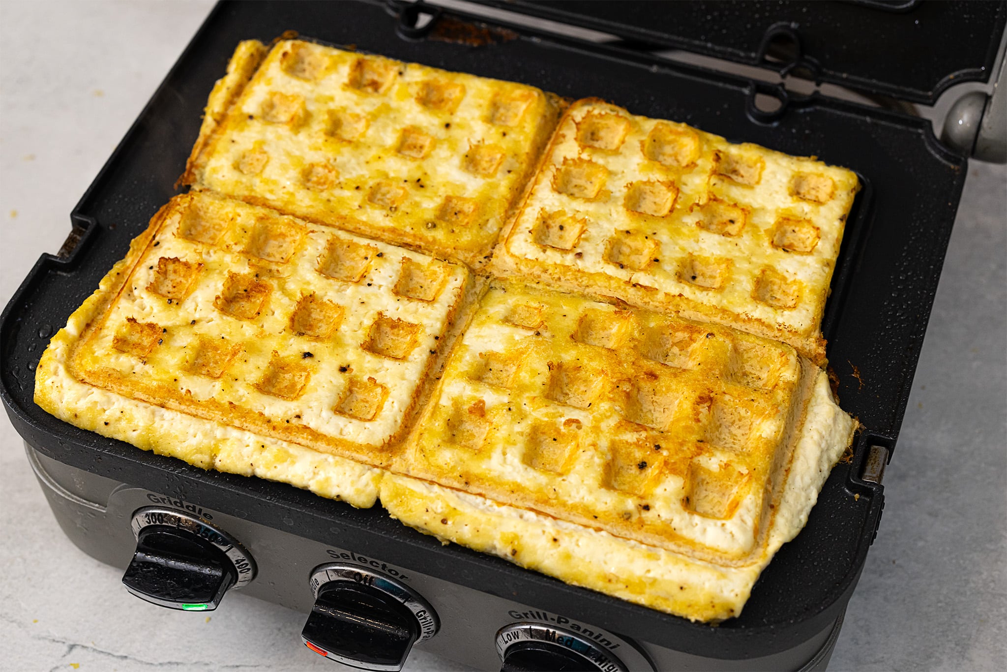 Super Easy Tofu Waffles - ZardyPlants
