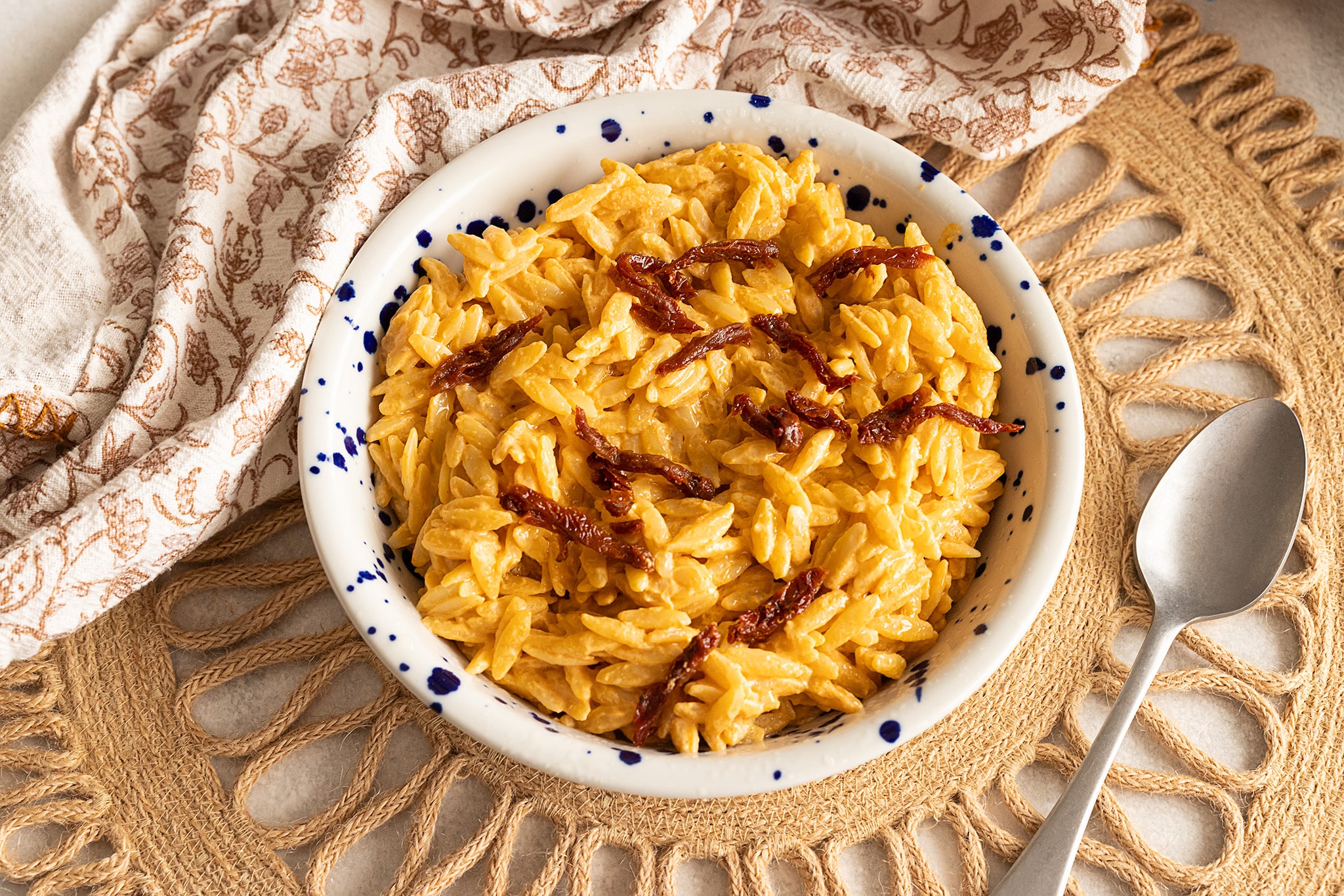 Creamy Vegan Orzo - ZardyPlants