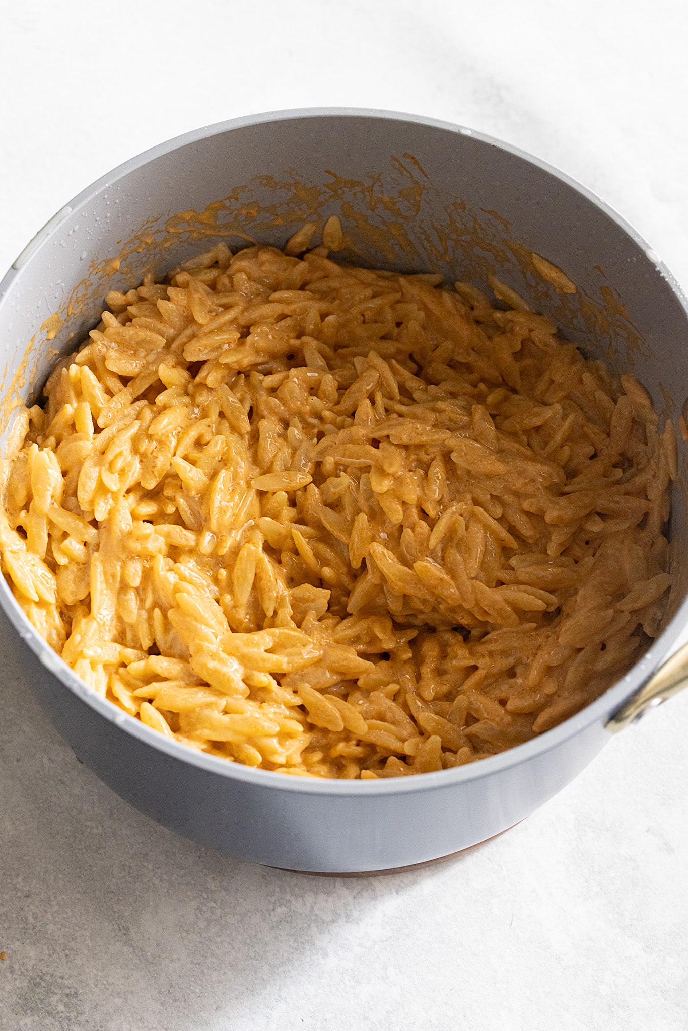 Creamy Vegan Orzo - ZardyPlants