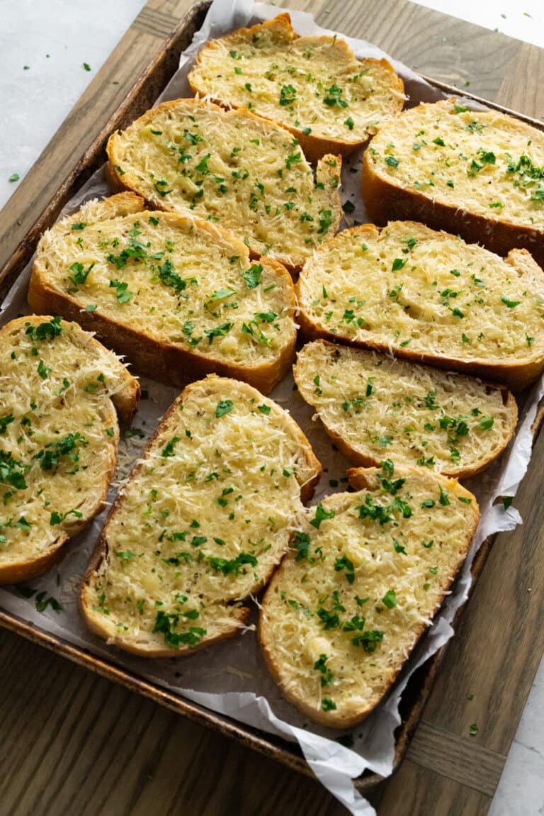 Easy Dairy Free Vegan Garlic Toast Recipe - ZardyPlants